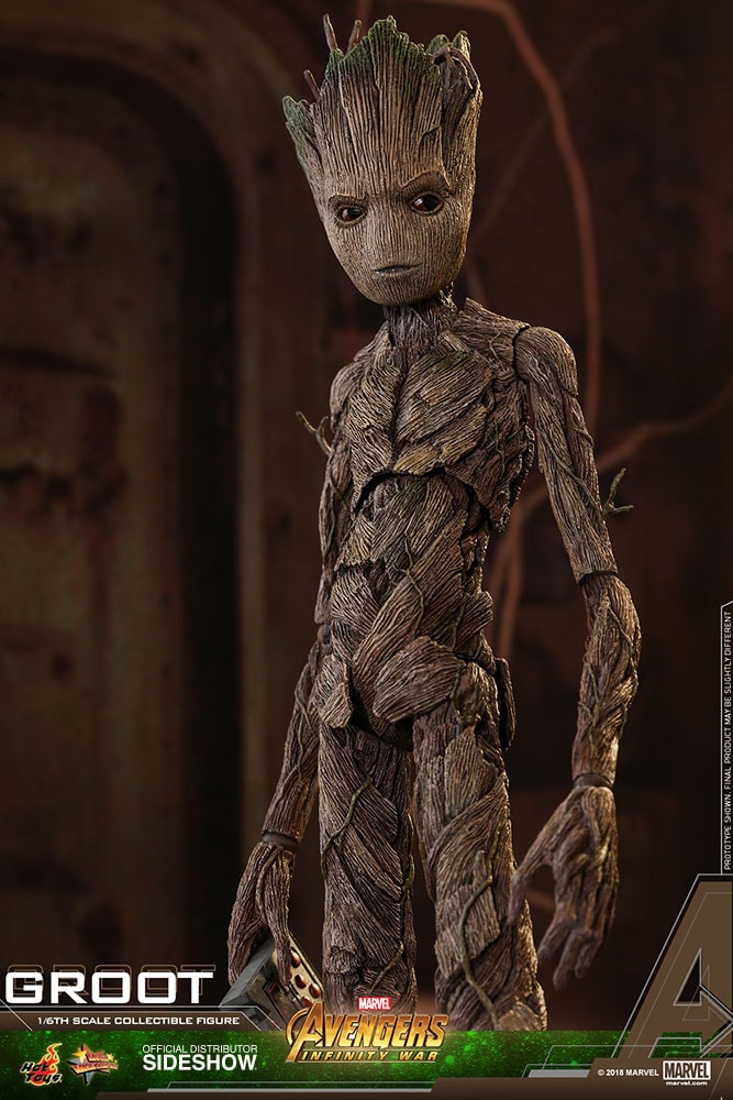 Marvel Groot Sixth Scale Figure by Hot Toys | Sideshow Collectibles