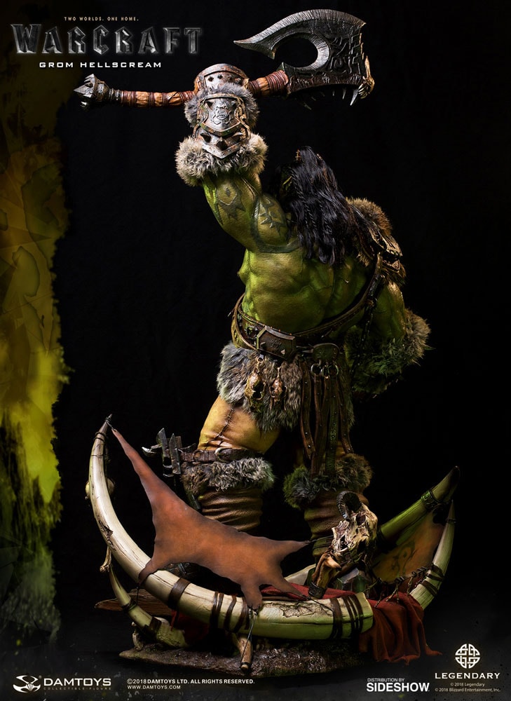 Warcraft Grom Hellscream Version 2 Statue by Damtoys | Sideshow Collectibles