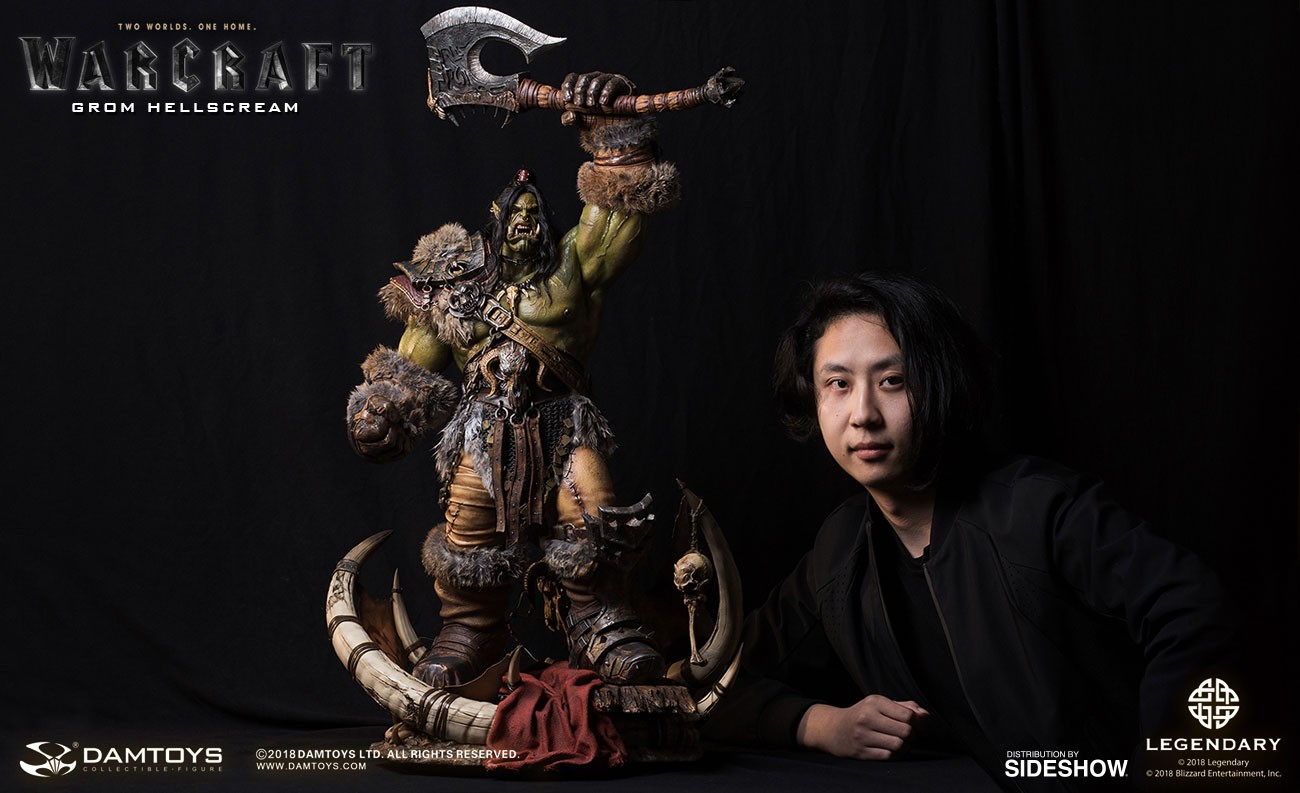 Warcraft Grom Hellscream Version 2 Statue by Damtoys | Sideshow Collectibles