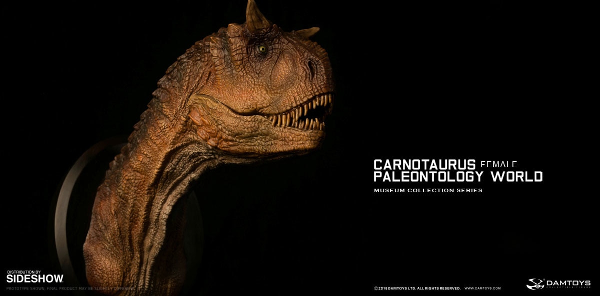 Carnotaurus Female Bust by Damtoys | Sideshow Collectibles