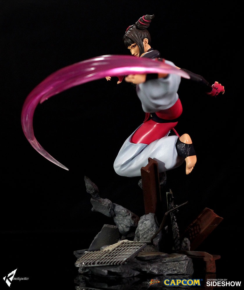 Street Fighter Juri Han Diorama by Kinetiquettes | Sideshow Collectibles