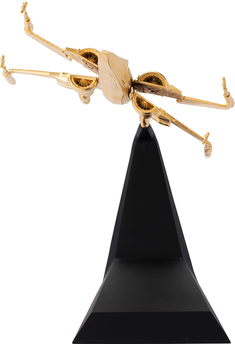 Star Wars Gilt X-Wing Starfighter Scaled Replica by Royal Se | Sideshow ...