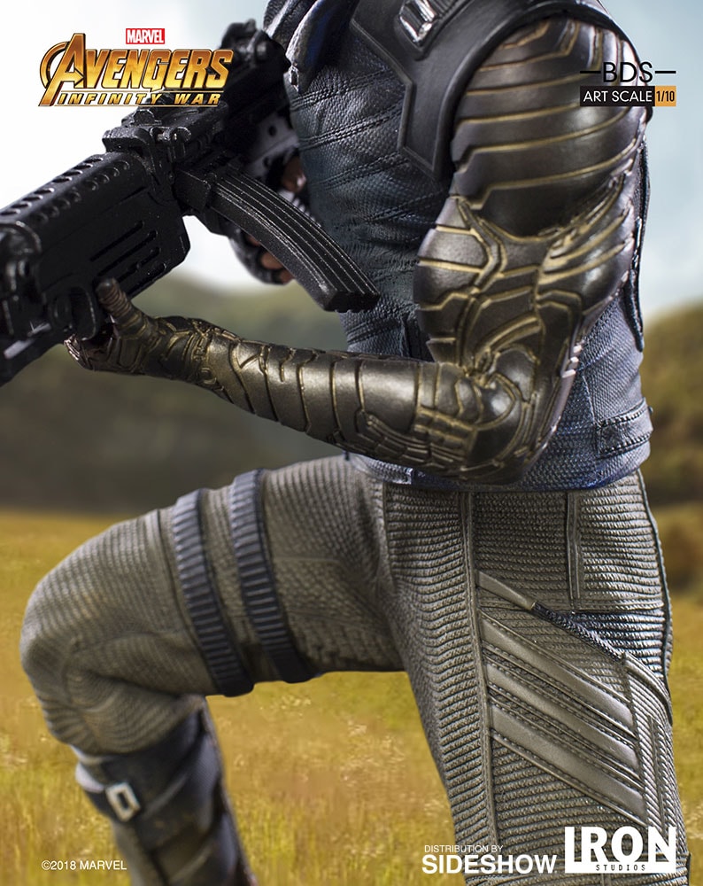Marvel Winter Soldier Statue by Iron Studios | Sideshow Collectibles