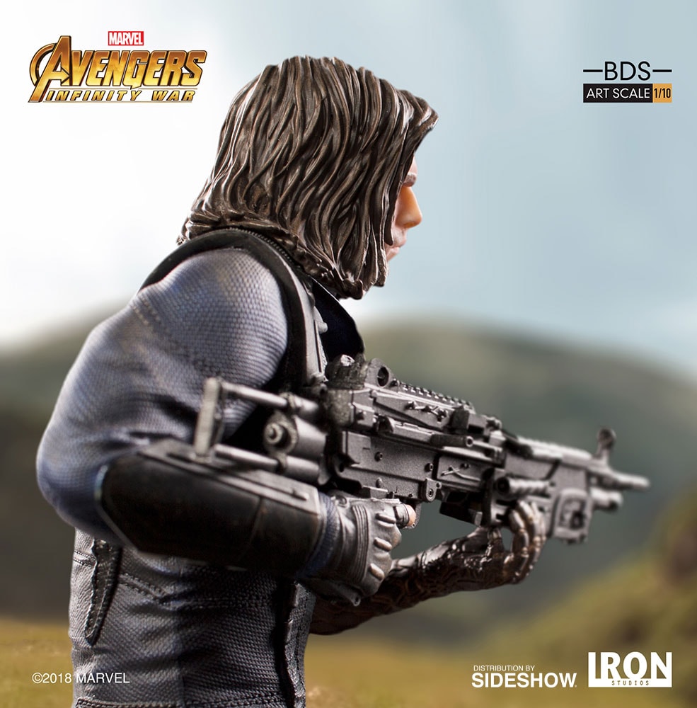 Marvel Winter Soldier Statue by Iron Studios | Sideshow Collectibles