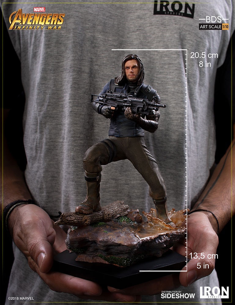 Marvel Winter Soldier Statue by Iron Studios | Sideshow Collectibles