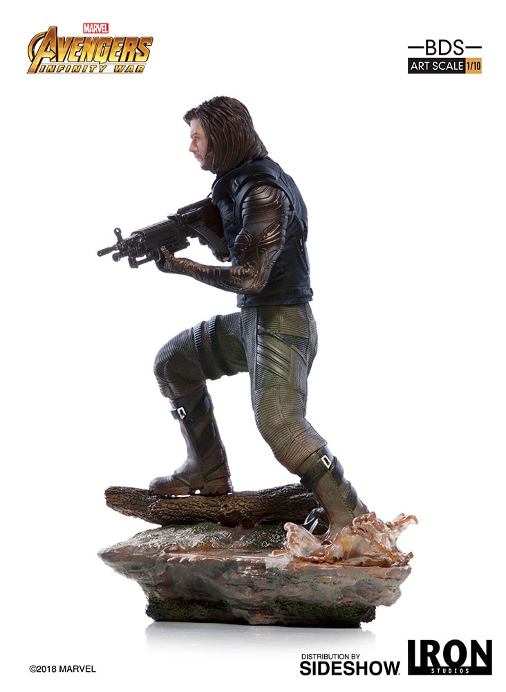 Marvel Winter Soldier Statue by Iron Studios | Sideshow Collectibles