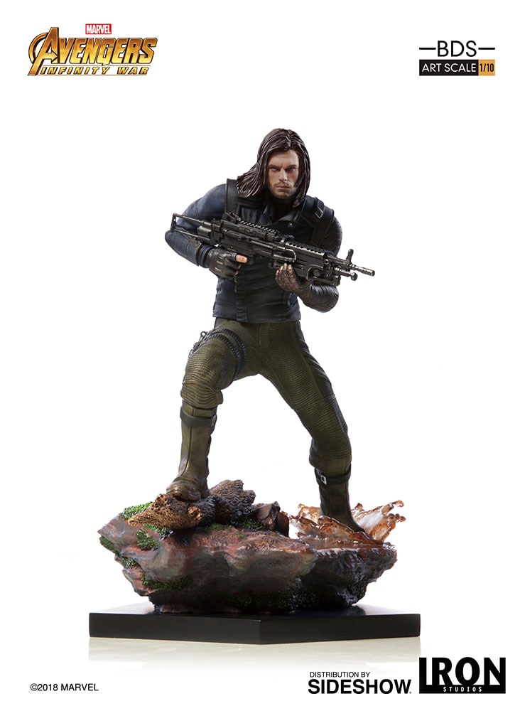 Marvel Winter Soldier Statue by Iron Studios | Sideshow Collectibles