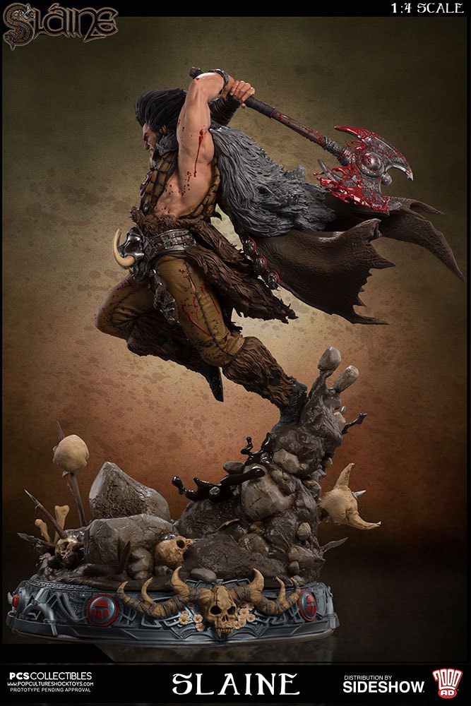 2000 AD Slaine Statue by Pop Culture Shock | Sideshow Collectibles