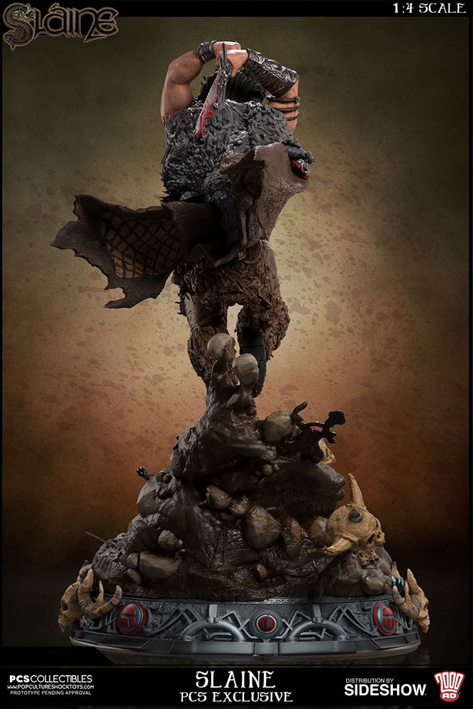 2000 AD Slaine Statue by Pop Culture Shock | Sideshow Collectibles