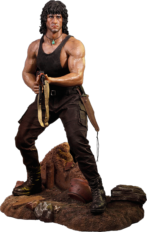 Rambo Rambo III Statue by Phicen | Sideshow Collectibles