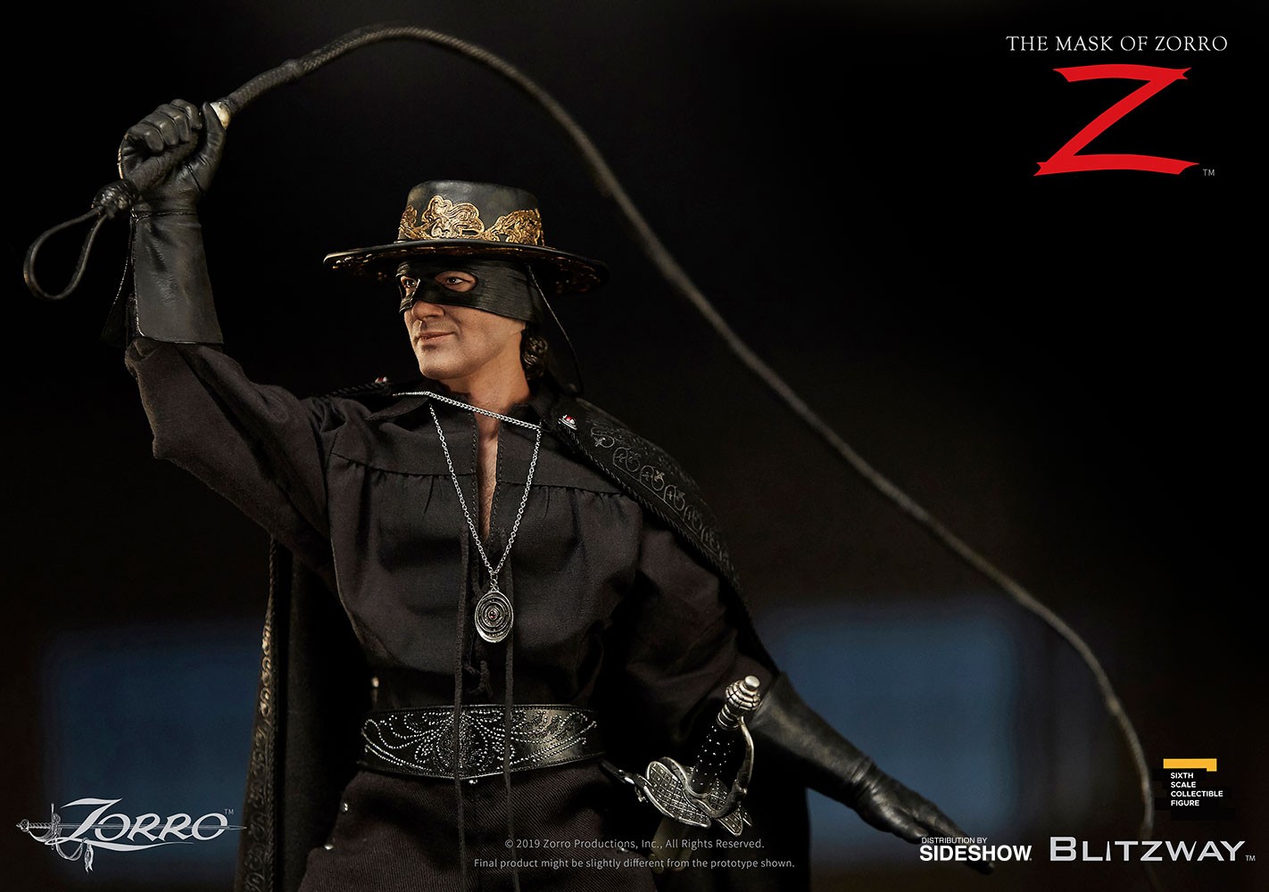 The Mask of Zorro Sixth Scale Figure by Blitzway | Sideshow Collectibles
