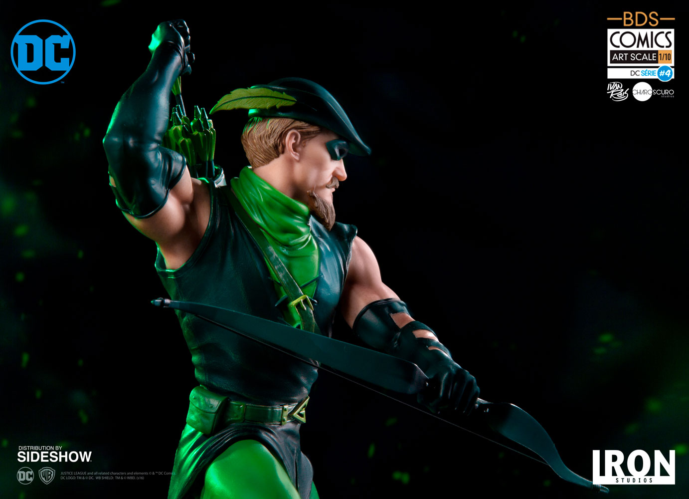 DC Comics Green Arrow Statue by Iron Studios | Sideshow Collectibles