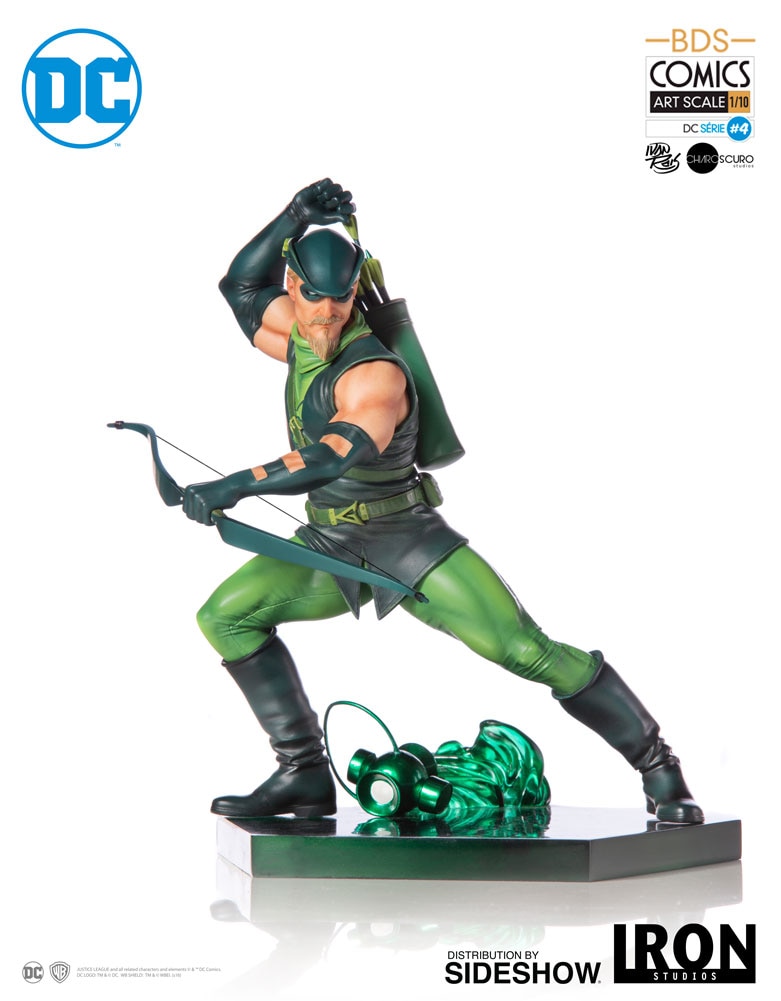 DC Comics Green Arrow Statue by Iron Studios | Sideshow Collectibles