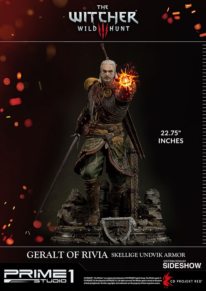 The Witcher 3: Wild Hunt Geralt of Rivia Skellige Undvik Arm | Sideshow ...