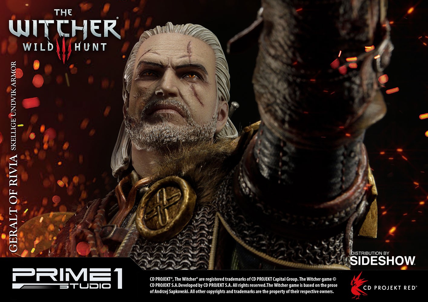 The Witcher 3: Wild Hunt Geralt of Rivia Skellige Undvik Arm | Sideshow ...