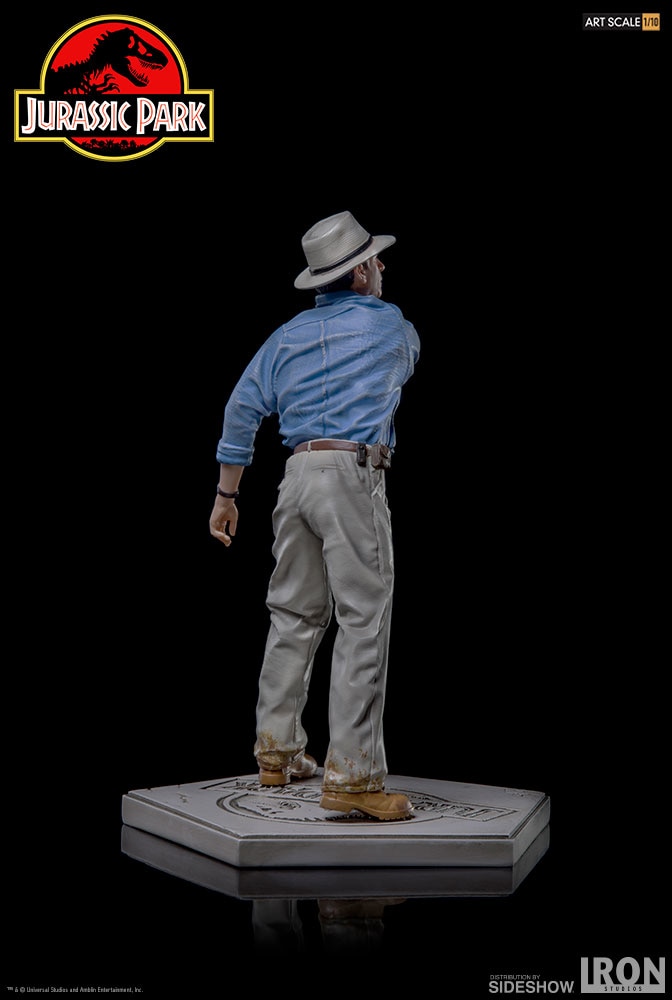 Jurassic Park Alan Grant Statue by Iron Studios | Sideshow Collectibles