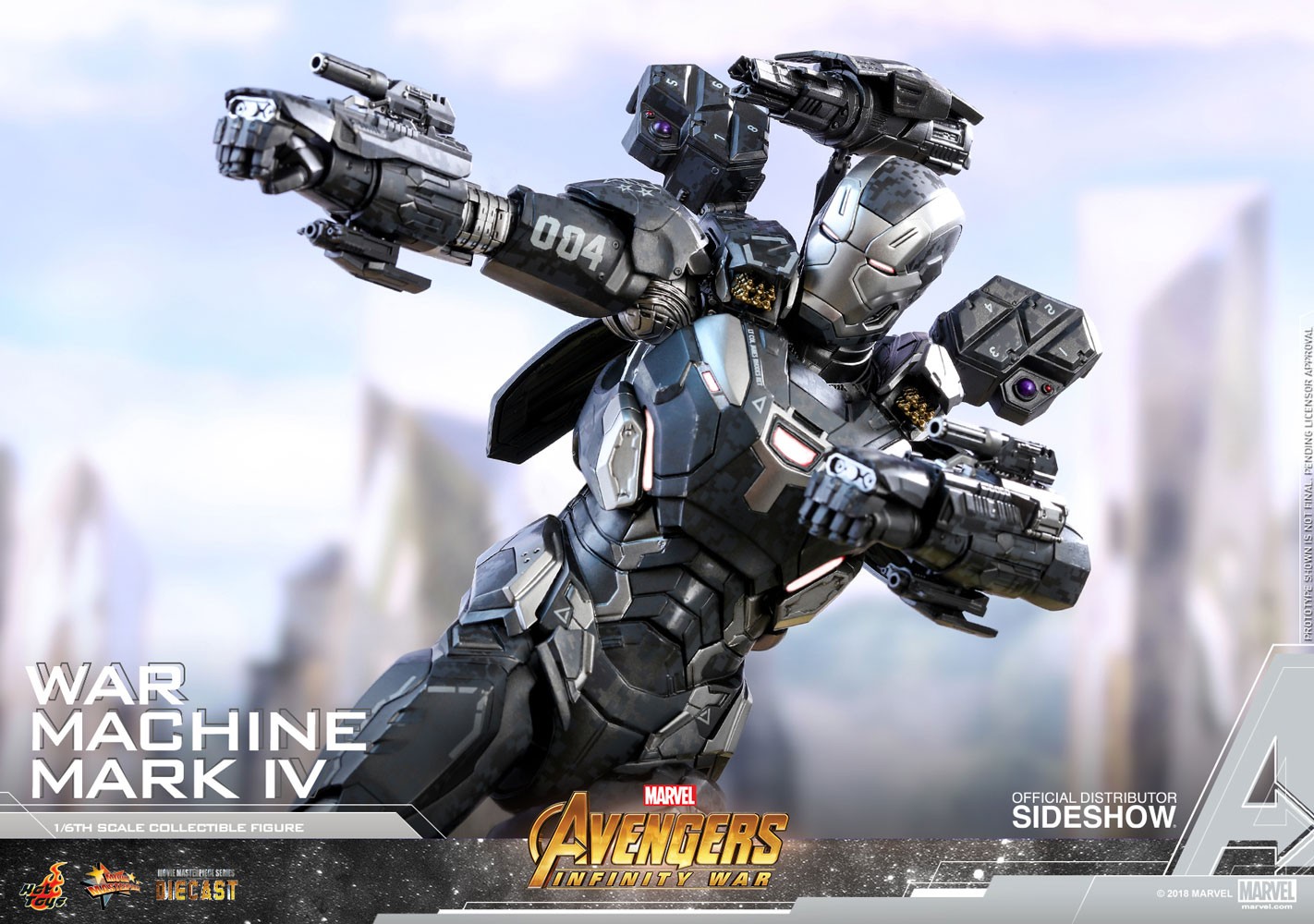 War Machine Mark IV by Hot Toys | Sideshow Collectibles