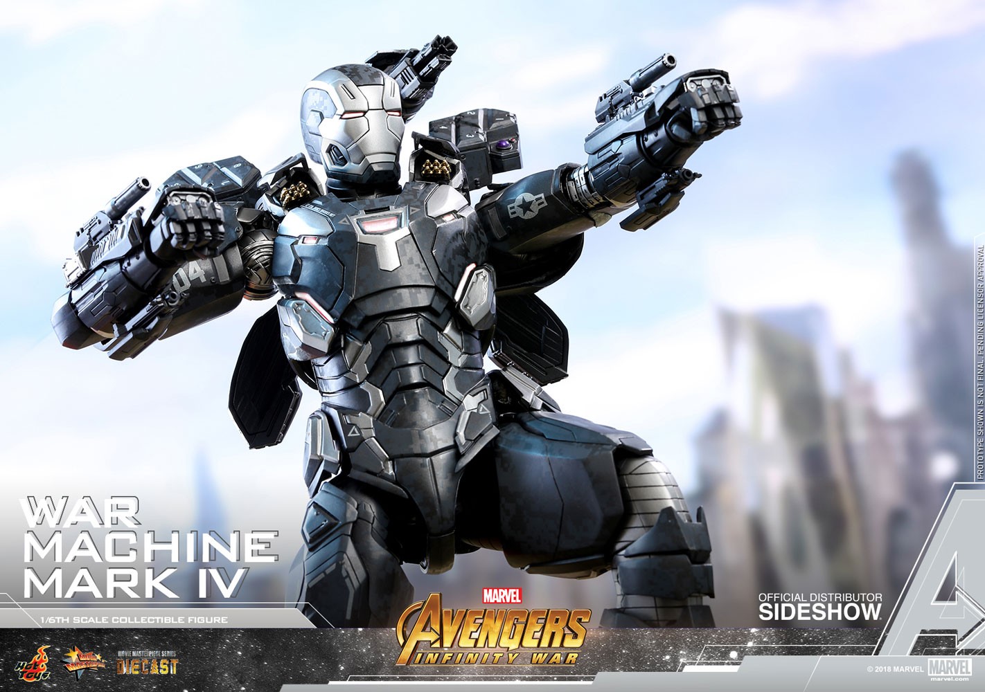 War Machine Mark IV by Hot Toys | Sideshow Collectibles