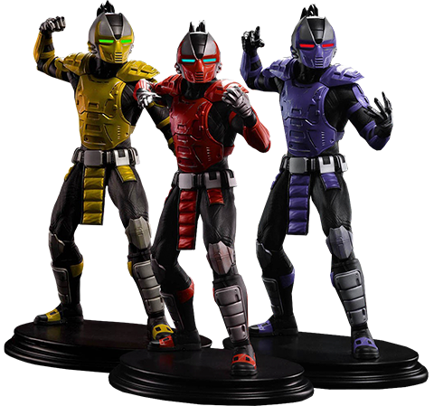 Mortal Kombat Cyborg MKX Pack Collectible Set by Pop Culture | Sideshow ...