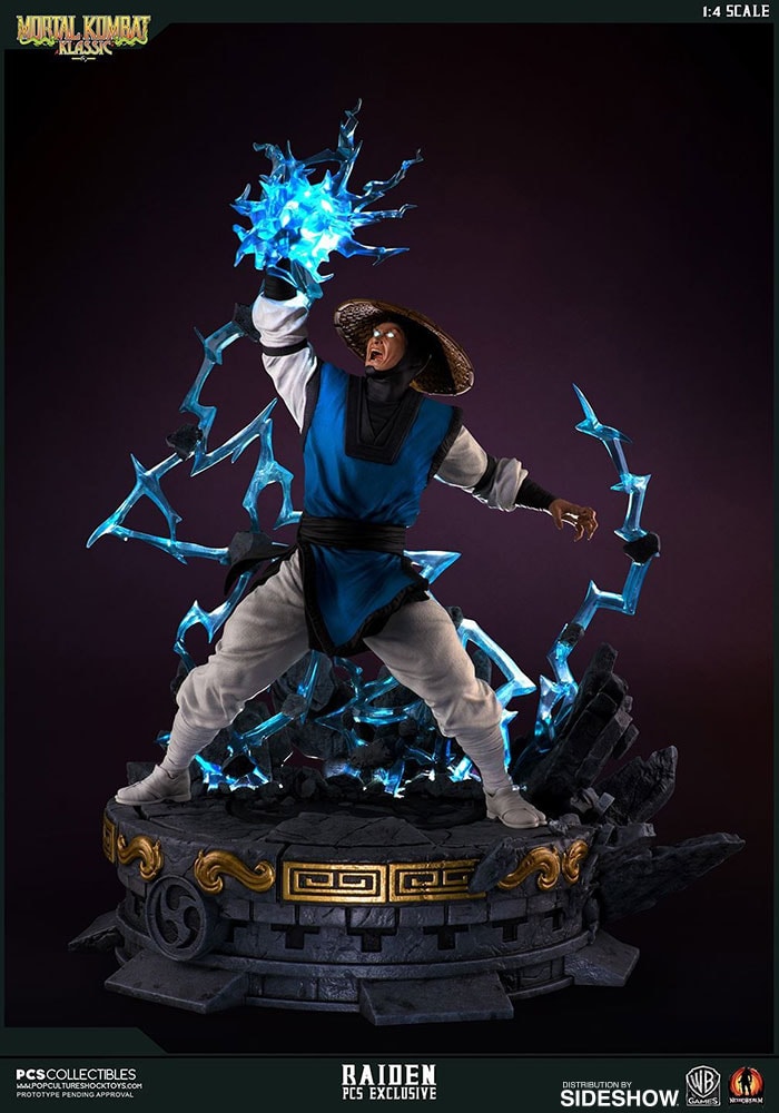 Mortal Kombat Raiden Legacy Statue by Pop Culture Shock | Sideshow ...