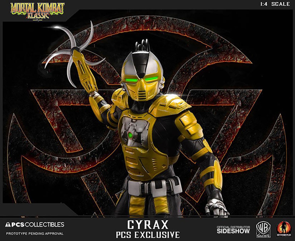Mortal Kombat Cyrax MKX Statue by Pop Culture Shock | Sideshow Collectibles