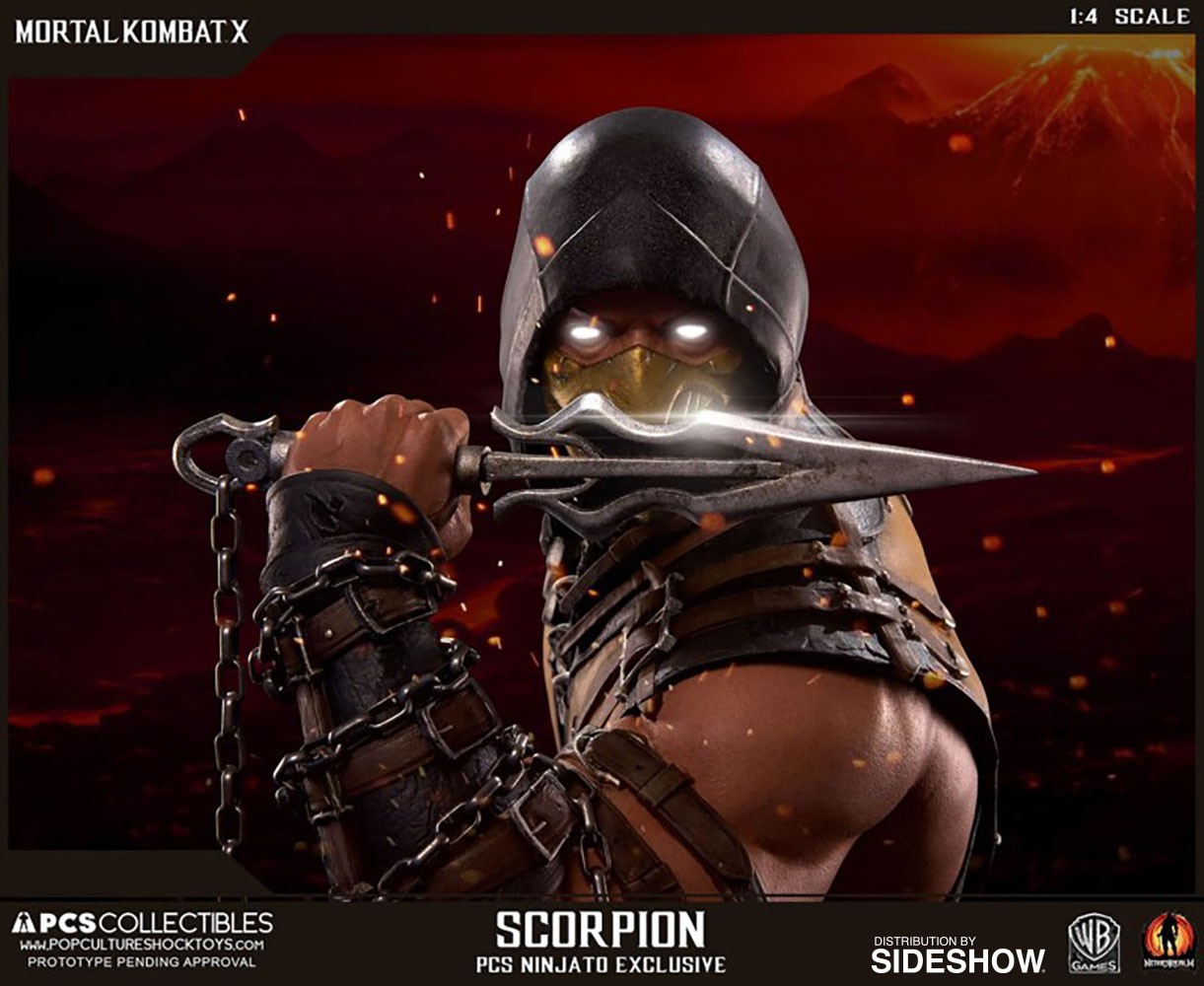 Mortal Kombat Scorpion Statue by Pop Culture Shock | Sideshow Collectibles