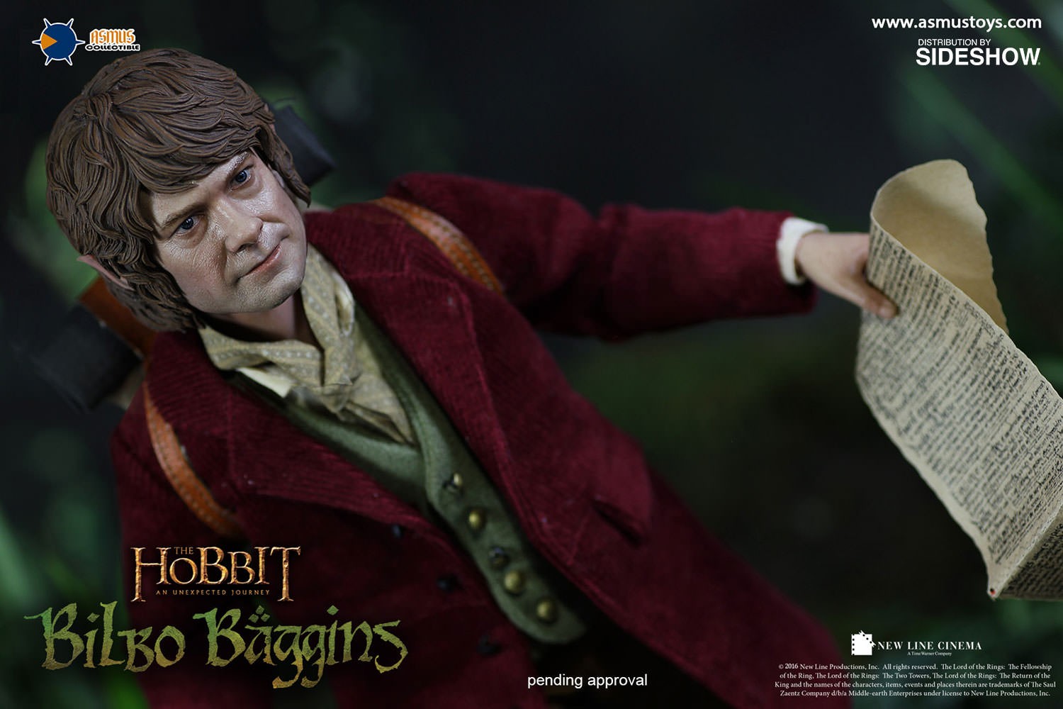 Bilbo Baggins Sixth Scale Figure by Asmus Collectible Toys | Sideshow ...