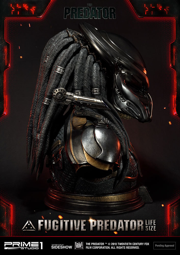 Predator Fugitive Predator Deluxe Life-Size Bust by Prime 1 | Sideshow ...