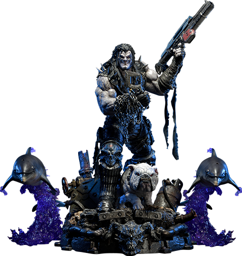 DC Comics Lobo Statue by Prime 1 Studio | Sideshow Collectibles