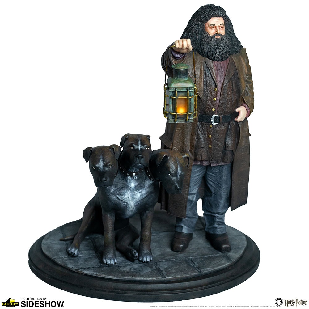 Harry Potter Hagrid & Fluffy Statue by Factory Entertainment | Sideshow ...
