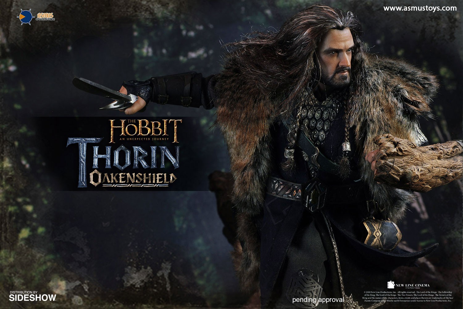The Hobbit Thorin Oakenshield Sixth Scale Figure by Asmus Co | Sideshow ...
