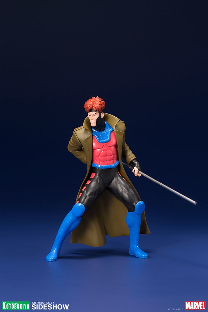 Marvel Gambit and Rogue Two-Pack Set Statue by Kotobukiya | Sideshow ...