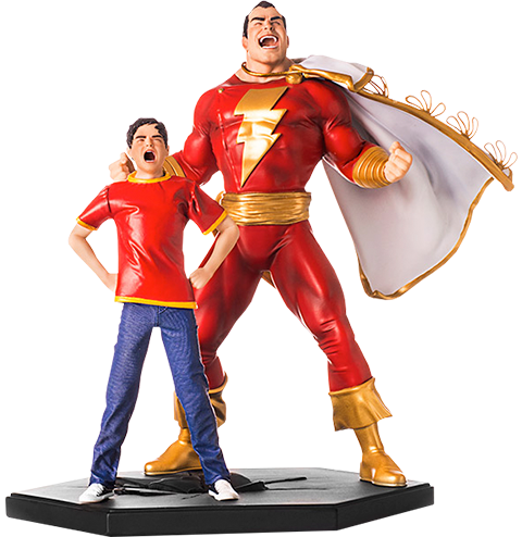 DC Comics Shazam Deluxe Statue by Iron Studios | Sideshow Collectibles