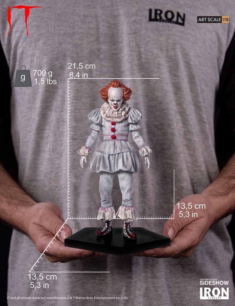 It Pennywise Statue by Iron Studios | Sideshow Collectibles