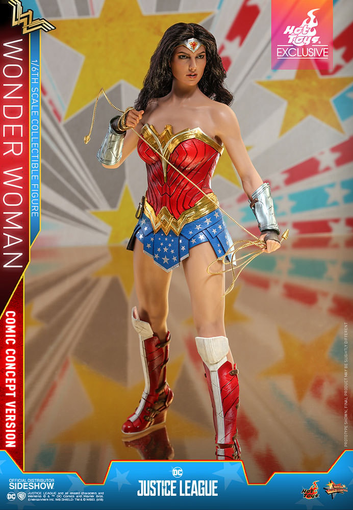 Wonder Woman Figure - Comic Concept by Hot Toys | Sideshow Collectibles