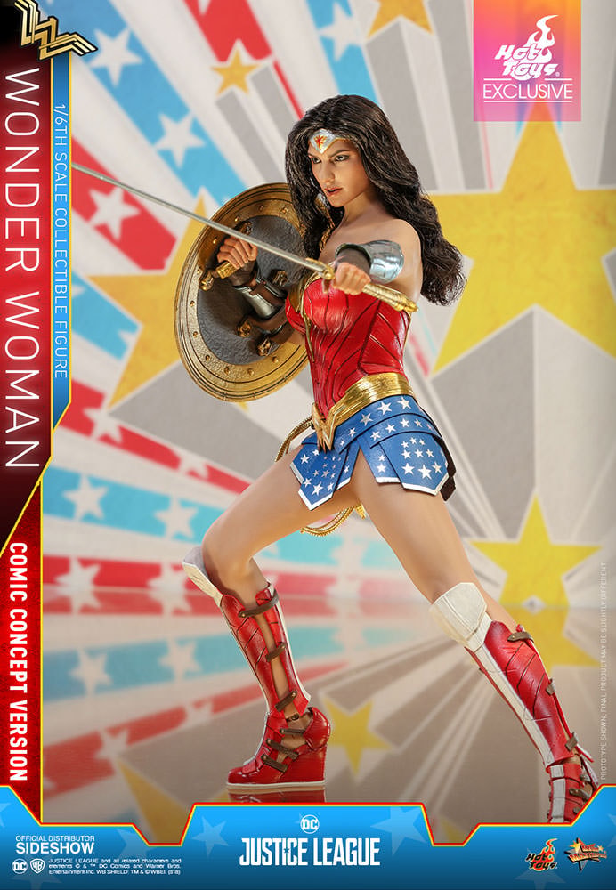 Wonder Woman Figure - Comic Concept by Hot Toys | Sideshow Collectibles