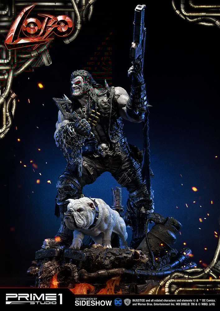 DC Comics Lobo Deluxe Statue by Prime 1 Studio | Sideshow Collectibles