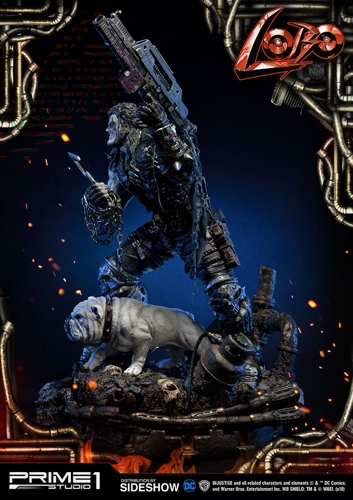 DC Comics Lobo Deluxe Statue by Prime 1 Studio | Sideshow Collectibles