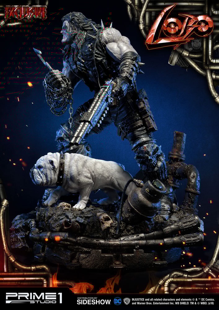 DC Comics Lobo Deluxe Statue by Prime 1 Studio | Sideshow Collectibles