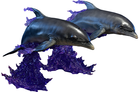 DC Comics Space Dolphins Statue by Prime 1 Studio | Sideshow Collectibles