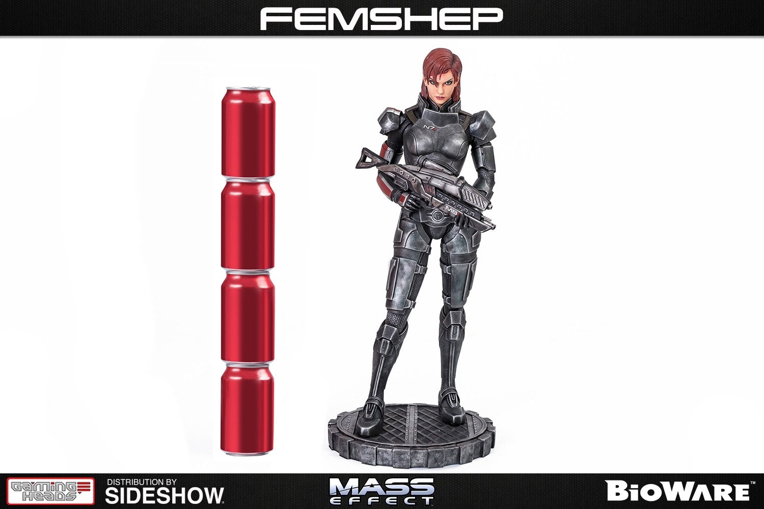 Mass Effect Femshep Statue by Gaming Heads | Sideshow Collectibles