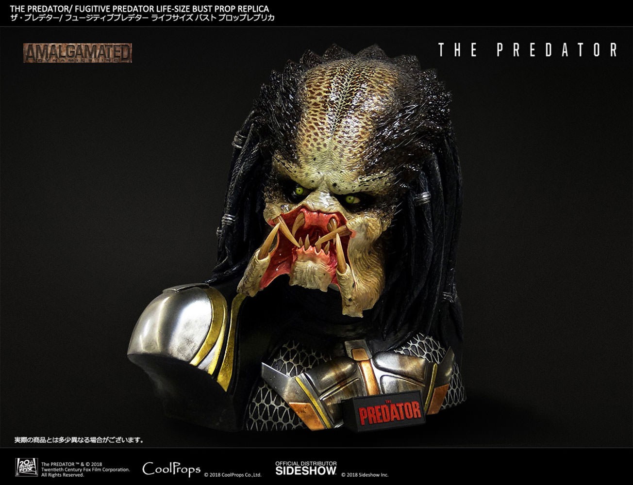 Predator Fugitive Predator Life-Size Bust by CoolProps | Sideshow ...