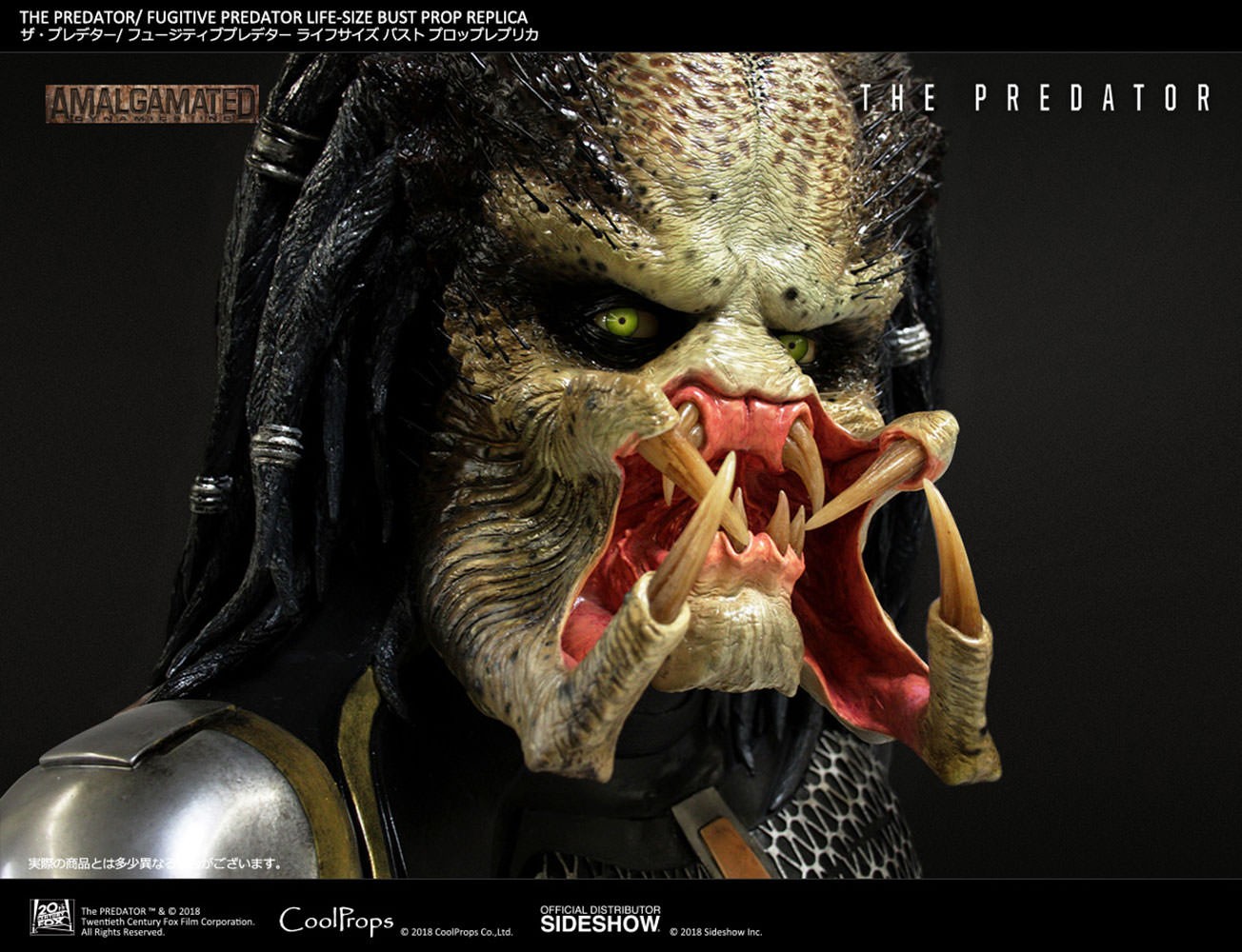Predator Fugitive Predator Life-Size Bust by CoolProps | Sideshow ...