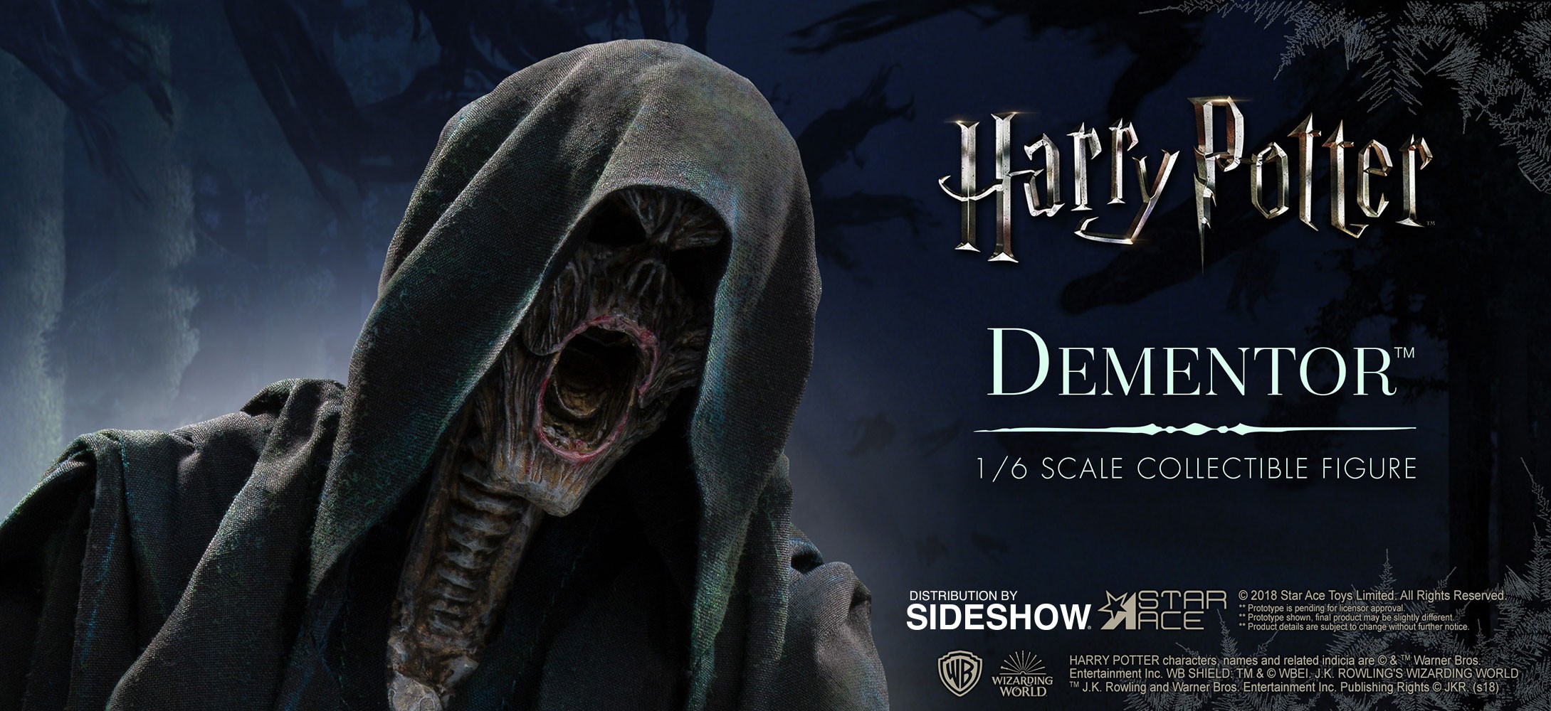 Harry Potter Dementor Deluxe Version Sixth Scale Figure | Sideshow ...