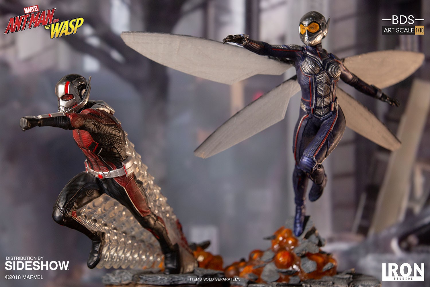 Marvel Wasp Statue by Iron Studios | Sideshow Collectibles
