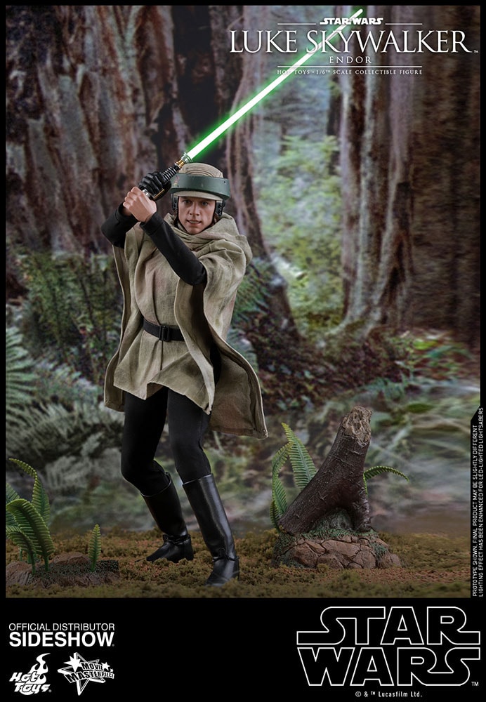 Star Wars Luke Skywalker Endor Sixth Scale Figure by Hot Toys ...