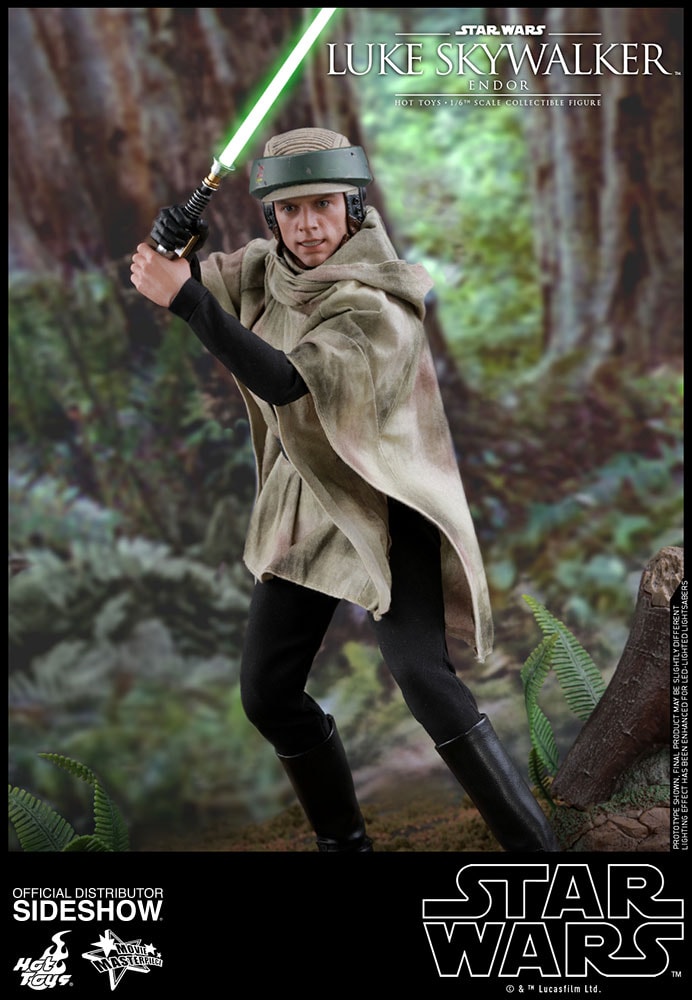 Star Wars Luke Skywalker Endor Sixth Scale Figure by Hot Toys ...