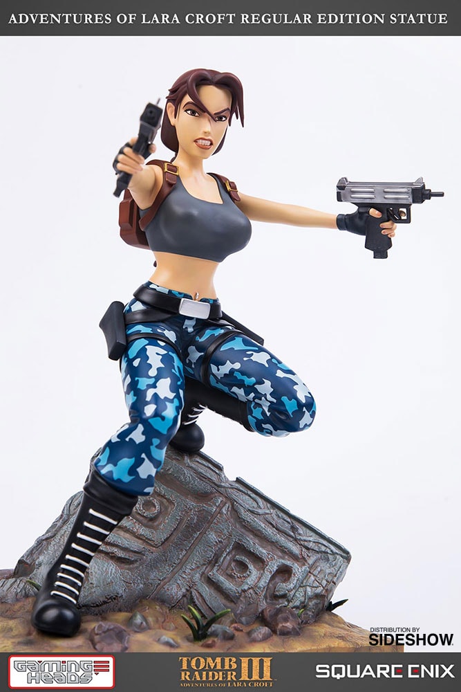 Tomb Raider Adventures of Lara Croft Statue by Gaming Heads | Sideshow ...