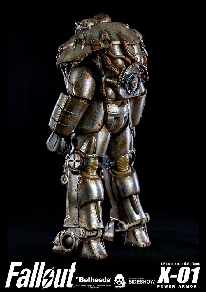 Fallout X-01 Power Armor Collectible Figure by Threezero | Sideshow ...