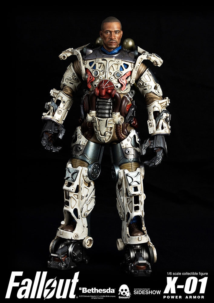 Fallout X-01 Power Armor Collectible Figure by Threezero | Sideshow ...